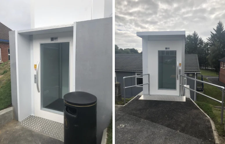 Newtownhamilton High School - A5000 Platform Lift | Pollock Lifts UK